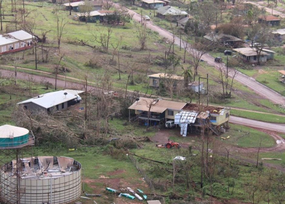 damage from cyclone - DynaGrace Enterprises
