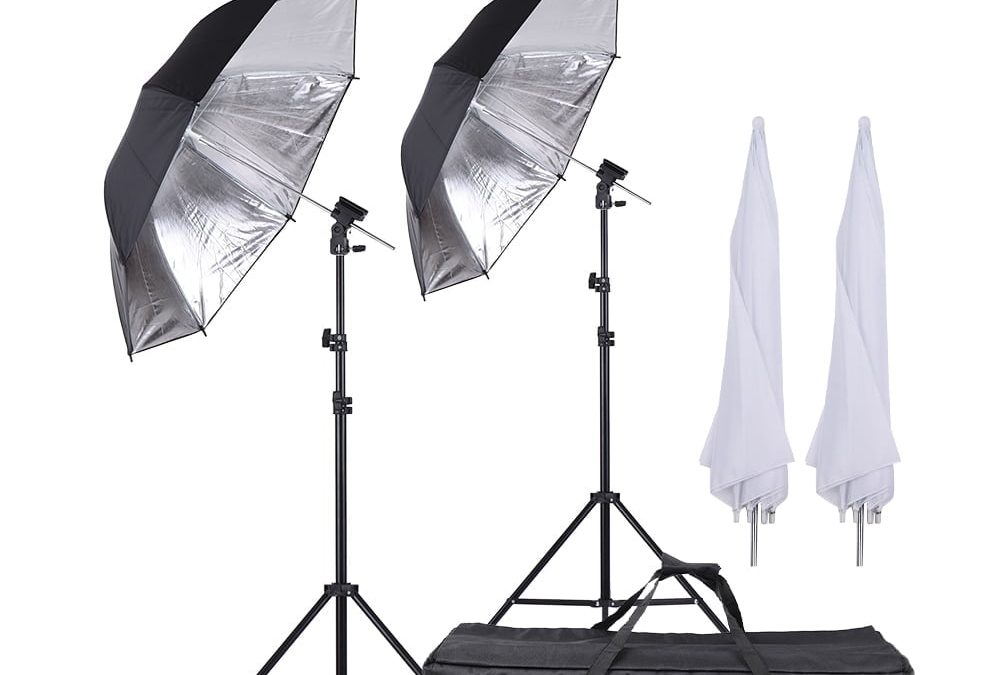 Andoer-Camera-Double-Flash-Shoe-Mount-Swivel-Soft-Umbrella-Kit-Soft ...